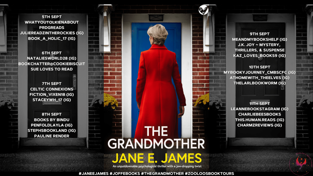 The Grandmother by Jane E. James – Bookchatter@Cookiebiscuit